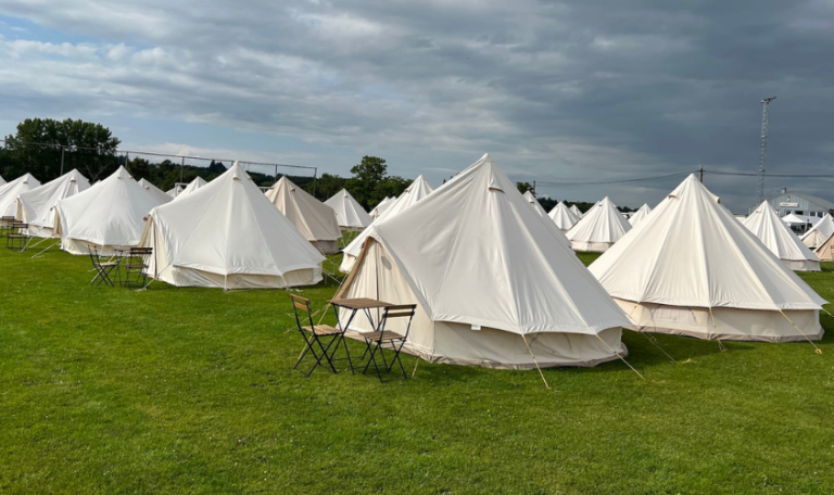 Camping at Spa-Francorchamps for the F1 Belgian GP