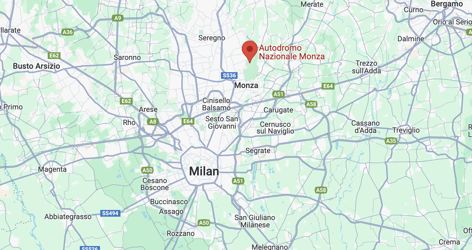 How to get to Monza circuit for the Italian Grand Prix