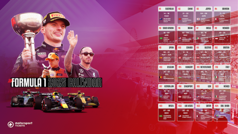F1 2025 calendar: when do tickets go on sale?