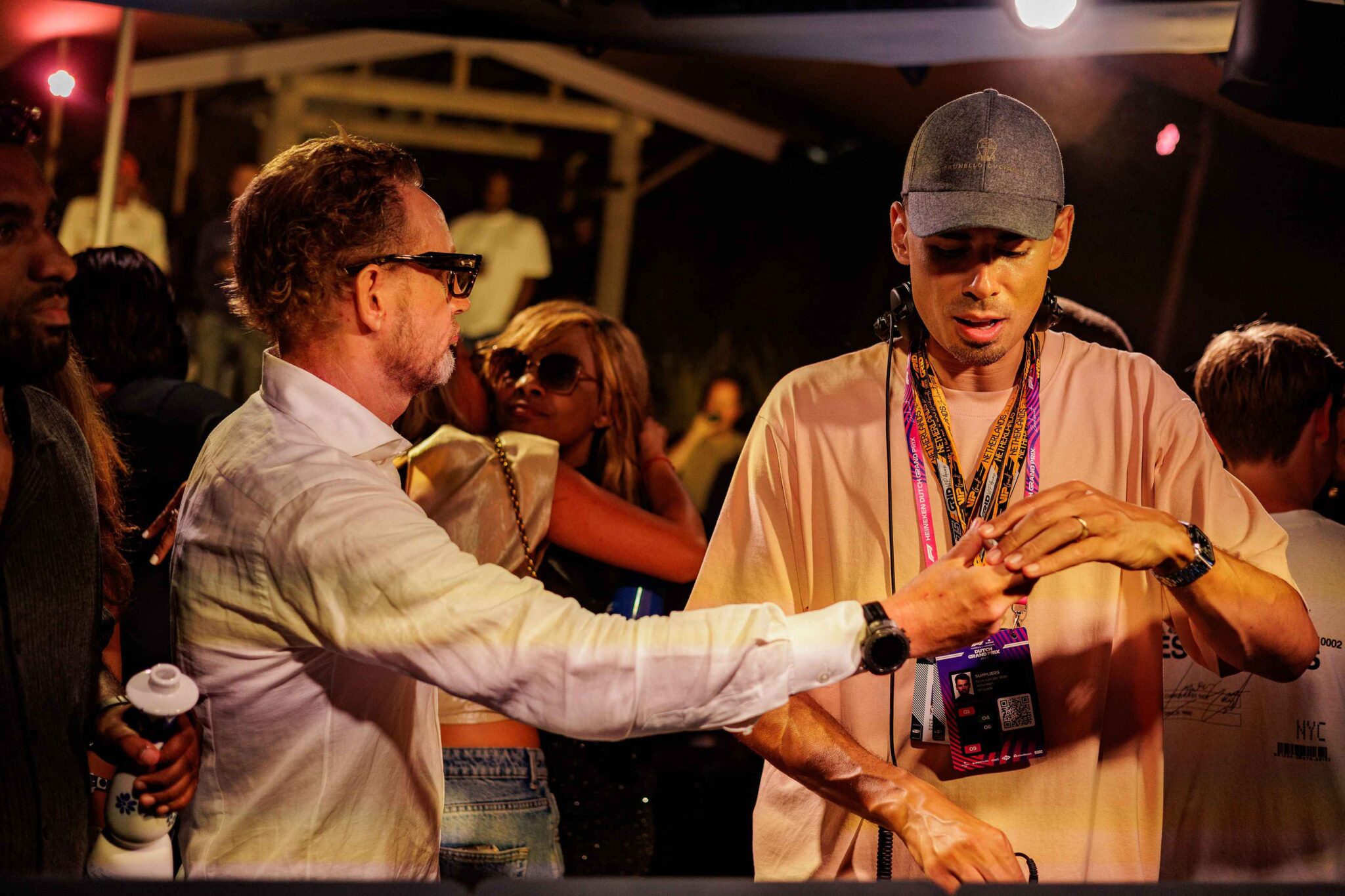 Inside Bernie's Beachclub Hospitality at the Dutch Grand Prix
